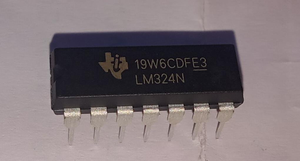 IC LM324 Low Power Quad OpAmp DIP Pkg LM324N IC TI ORIGNAL – Makestore