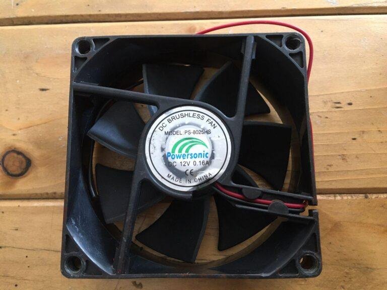 DC Fan 3 inch 12V 0.15A Brushless Cooling blade ( big) – Makestore