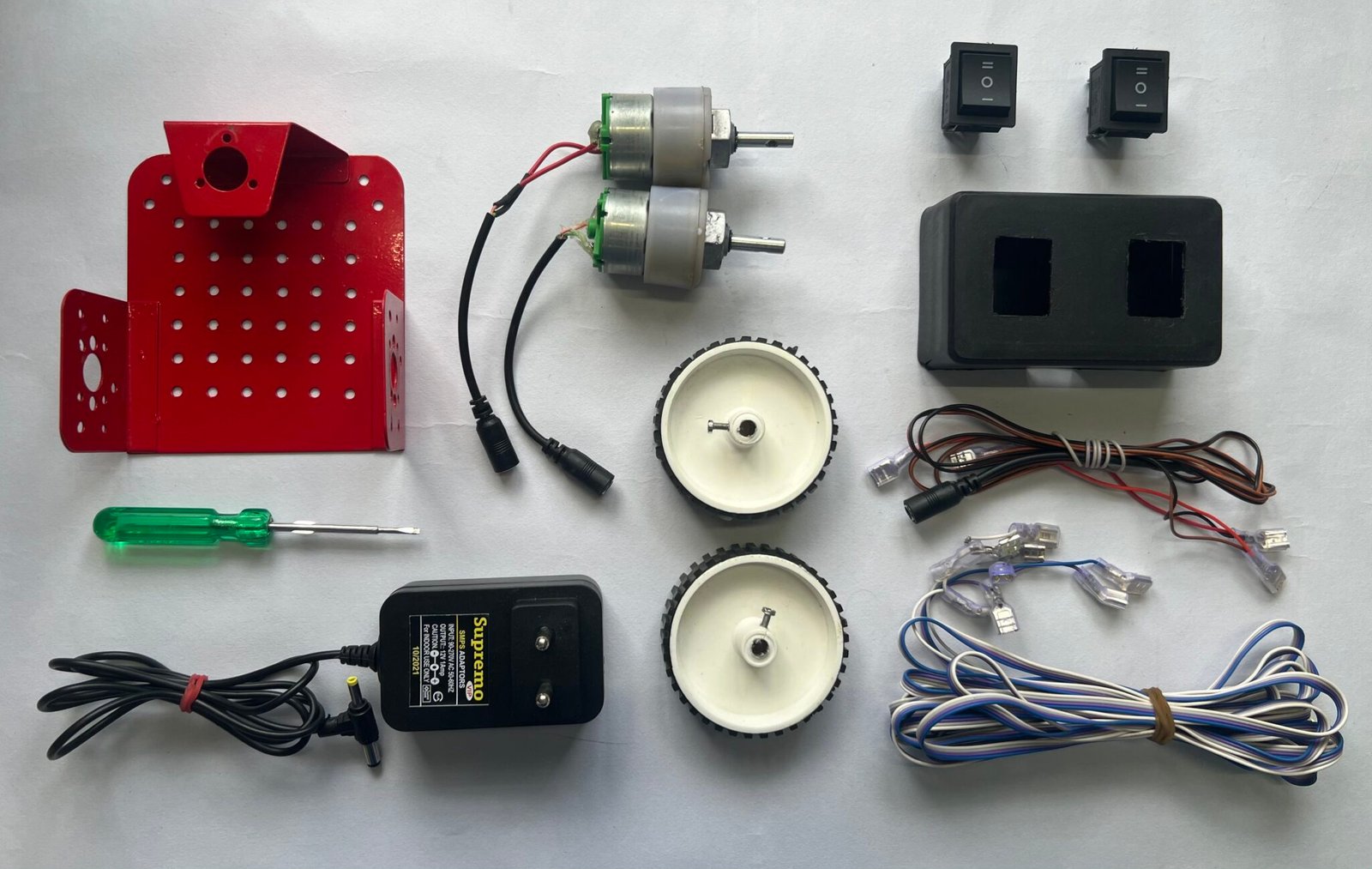 Manual Robot Kit 2 Wheeled Ready to Build and Play DIY/ Plug and Play ...