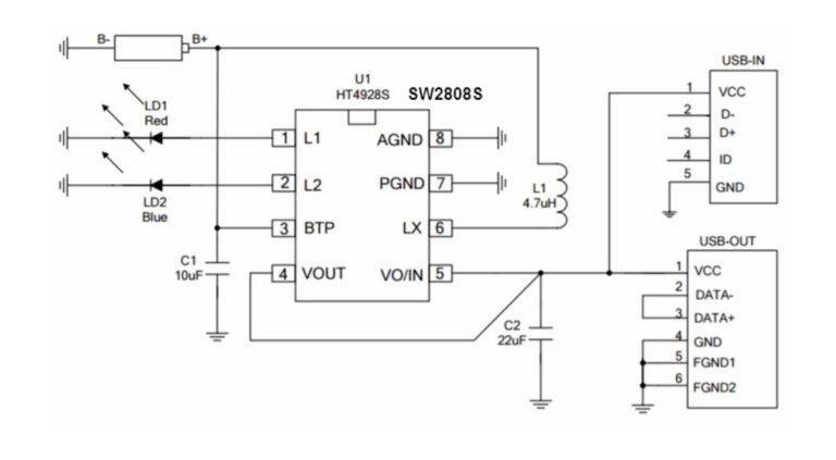 5V Step-Up Power Boost Module Lithium Battery Charging Protection Board ...
