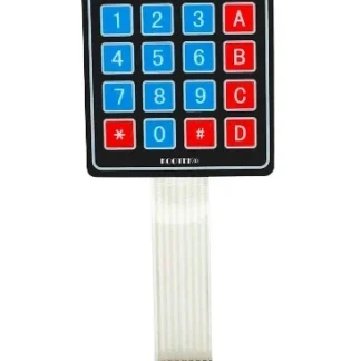 4×4 Matrix Keypad Membrane Switch 16 keys – Makestore