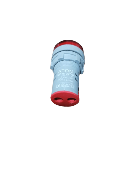 12V to 285V 20mA ATOM DC and AC Flush Panel Mount LED Indicator Light ...